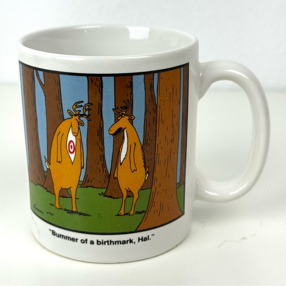 farworks | Dining | The Far Side Coffee Mug Bummer Of A Birthmark Hal ...